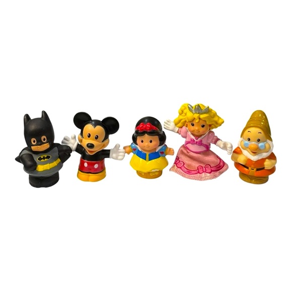 Fisher-Price | Toys | Little People Disney Figure Lot Of 5 And Bendable ...